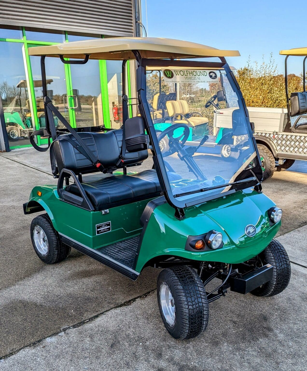 HDK ELECTRIC GOLF BUGGY (Road Legal) - Wolfhound Vehicles